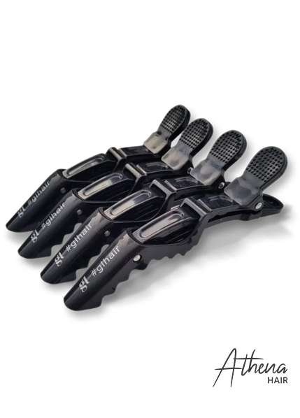 24 x GL Crocodile Clips (Sectioning Tool) - Athena Hair Extensions